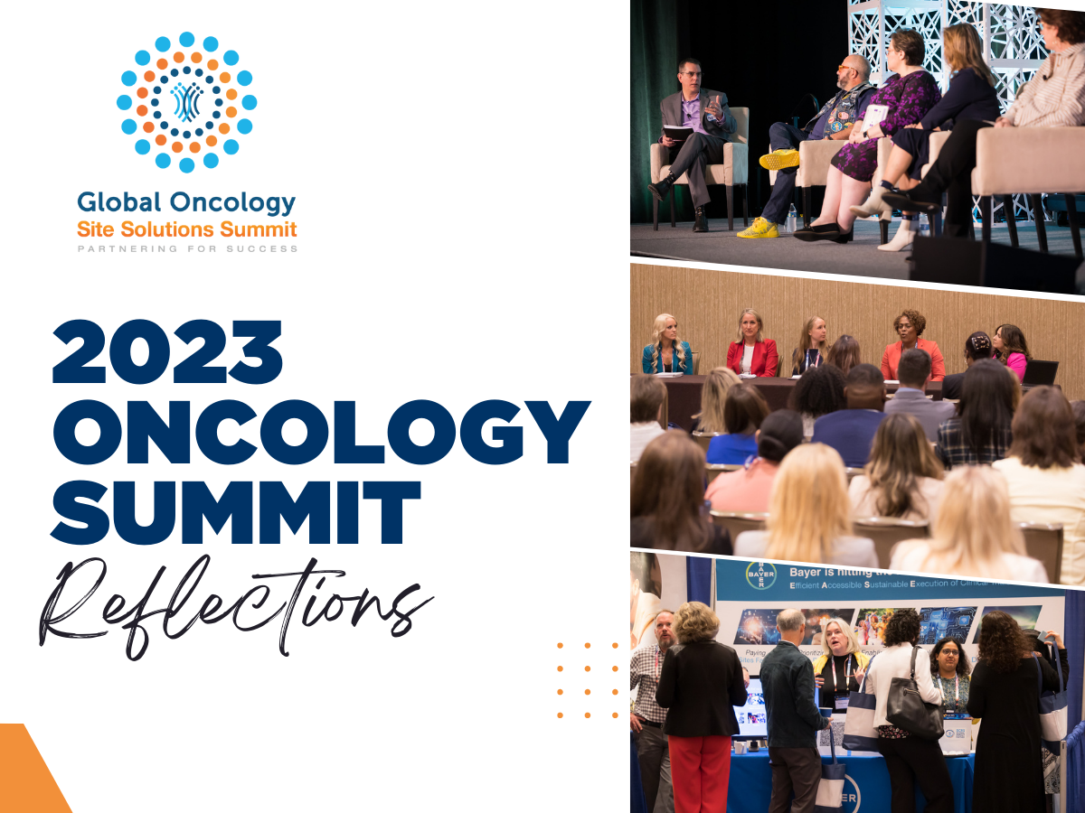 Highlights from the 2023 SCRS Global Oncology Site Solutions Summit ...