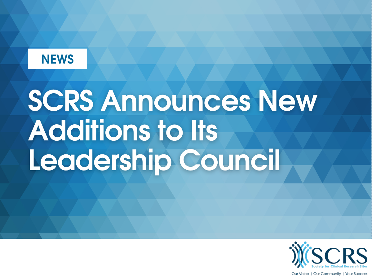 SCRS Announces New Additions to Its Leadership Council – Society for ...