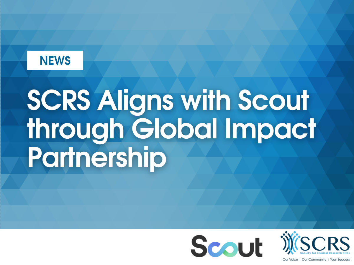 SCRS Aligns with Scout through Global Impact Partnership - Society for ...