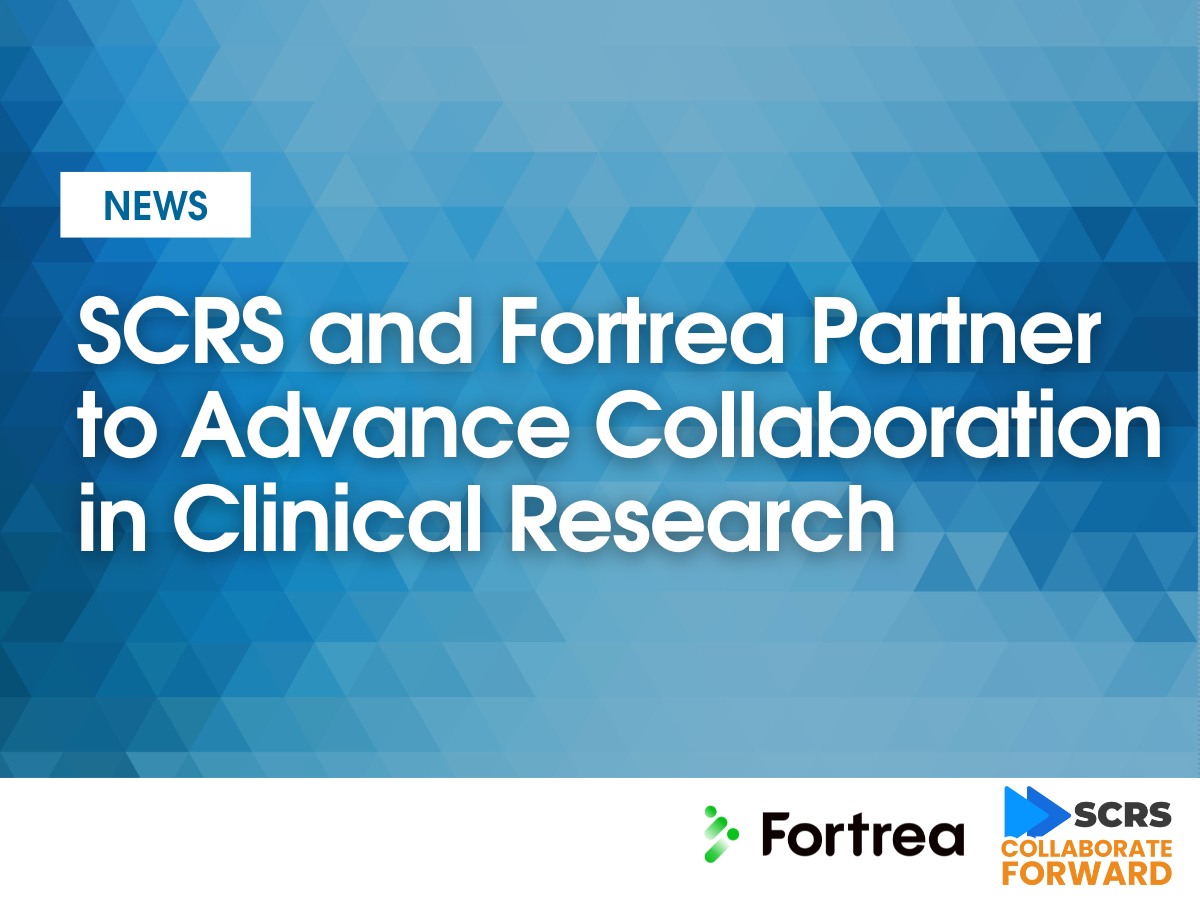 SCRS and Fortrea Partner to Advance Collaboration in Clinical Research ...
