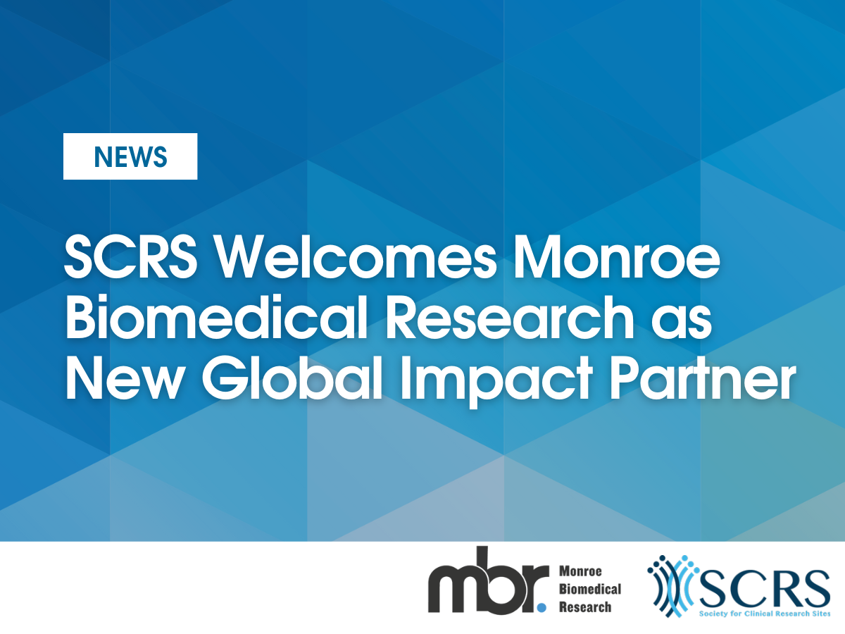 SCRS Welcomes Monroe Biomedical Research as New Global Impact Partner ...